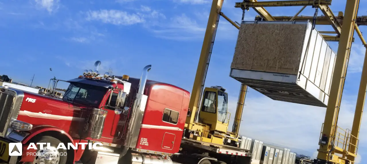 Export Crating and Rigging - Atlantic Project Cargo